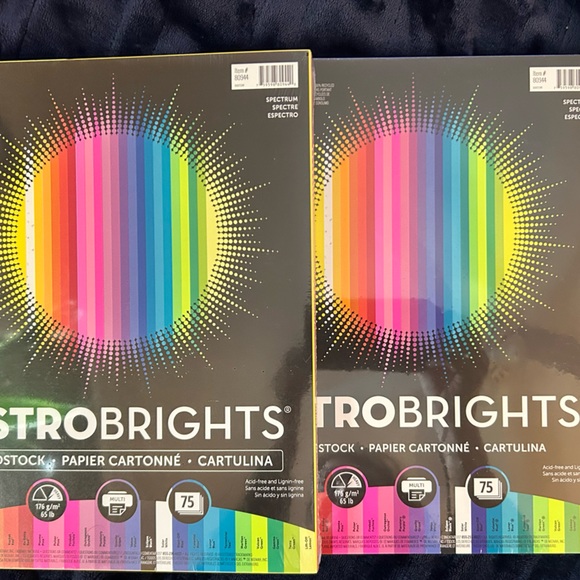 astrobrights | Office | Astrobrights Colored Cardstock Pack | Poshmark
